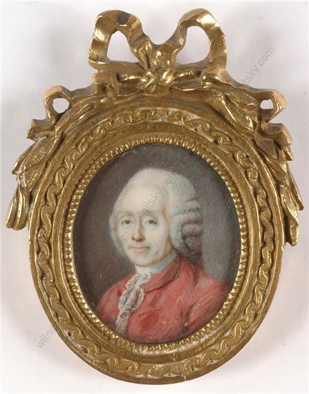 Antoine Vestier | Portrait of aristocrat (1770s) | MutualArt