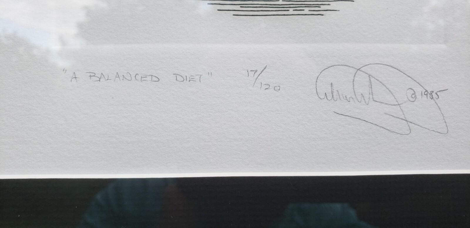 Alicia Austin | A Balanced Diet (1985) | MutualArt