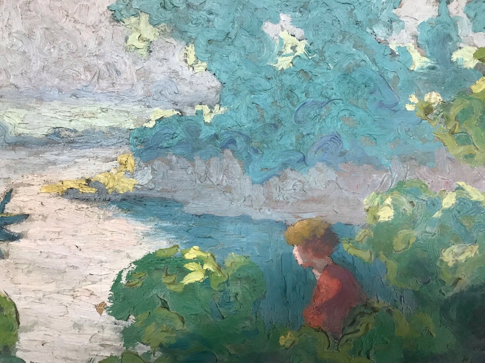 Maurice Chabas | 20th Century French Post-Impressionist Symbolist Oil ...