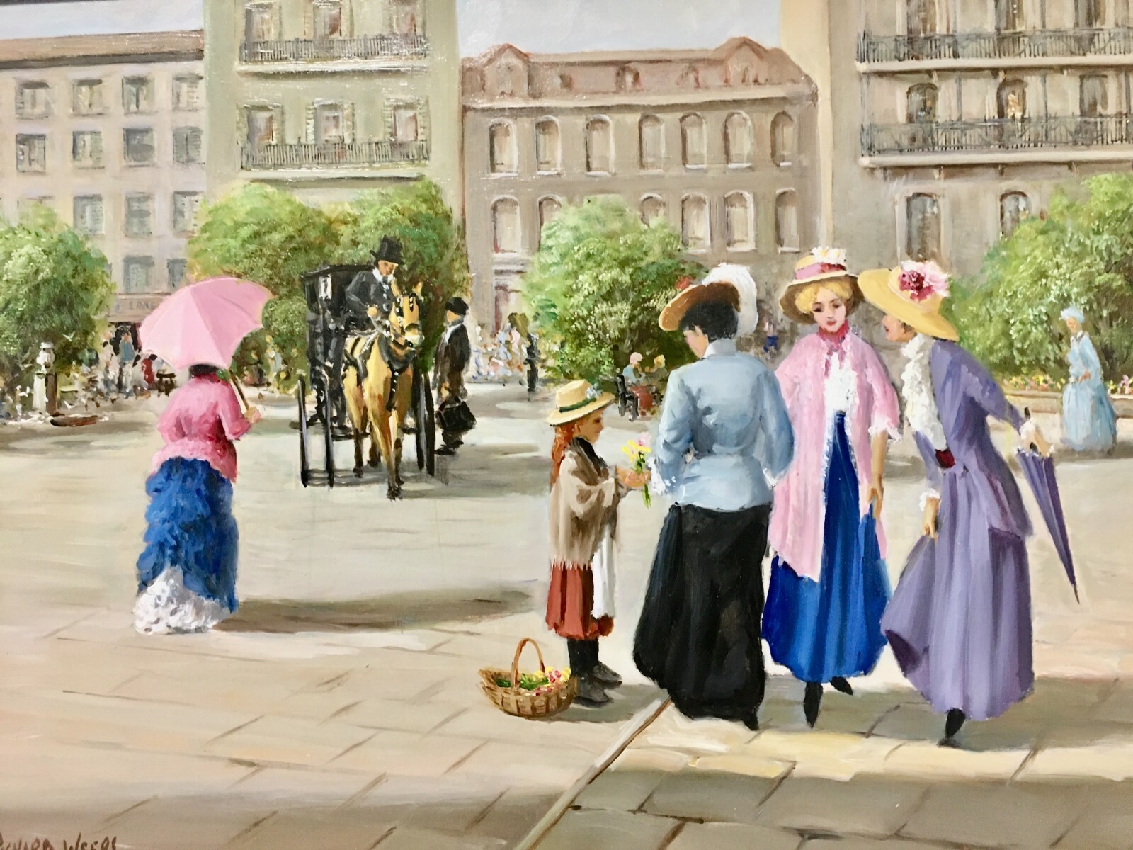 Richard Weers | The Flower Girl (1993) | MutualArt