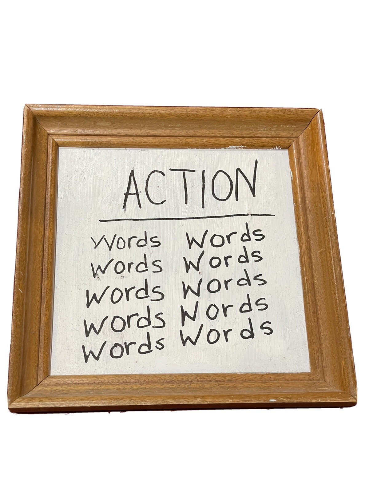 D. Lee | Action Over Words - Modern Contemporary Art - Wall Art (2000 ...