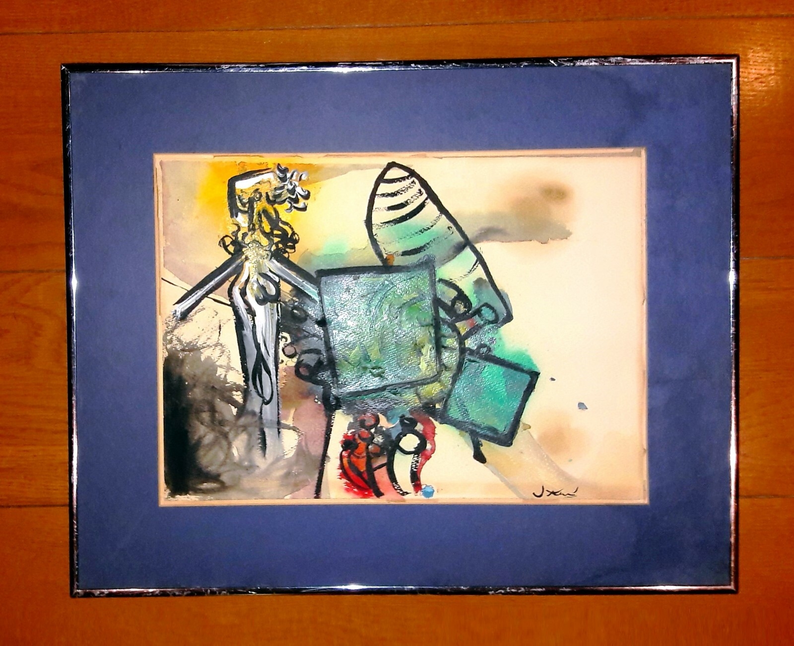 Roberto Matta | ROBERTO MATTA ORIGINAL OIL PAINTING (1990 - 1999 ...