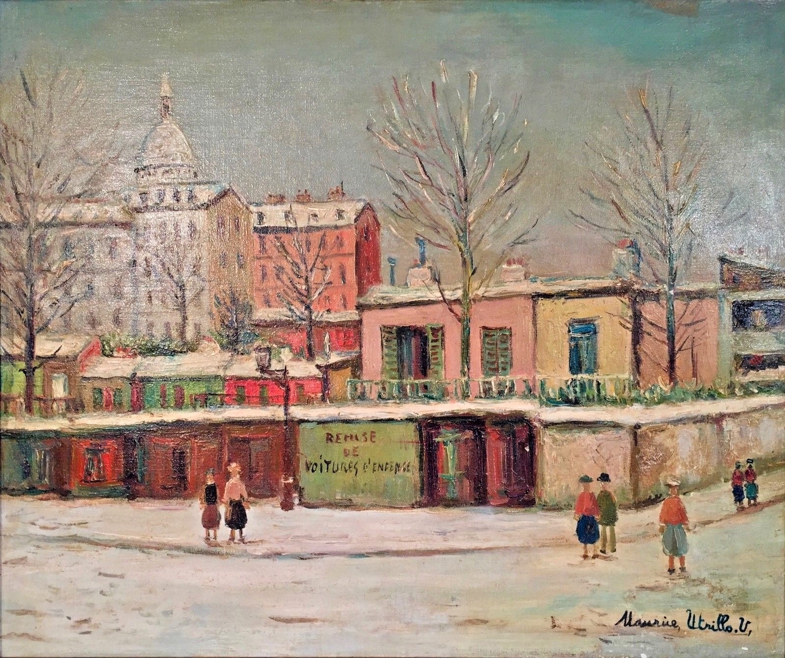 Maurice Utrillo | Signed Oil On Canvas | MutualArt