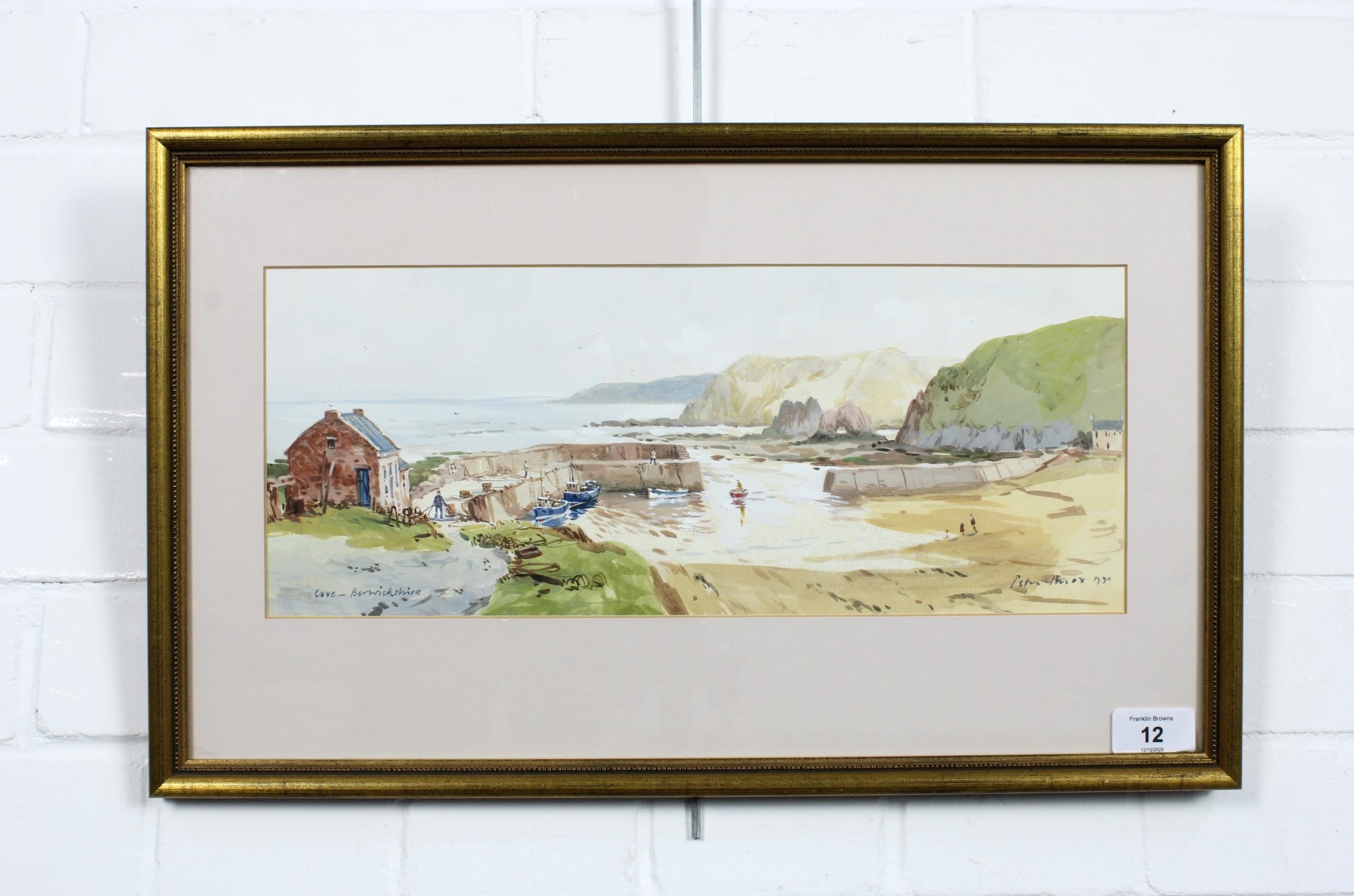 Peter Knox | COVE - BERWICKSHIRE (1990) | MutualArt
