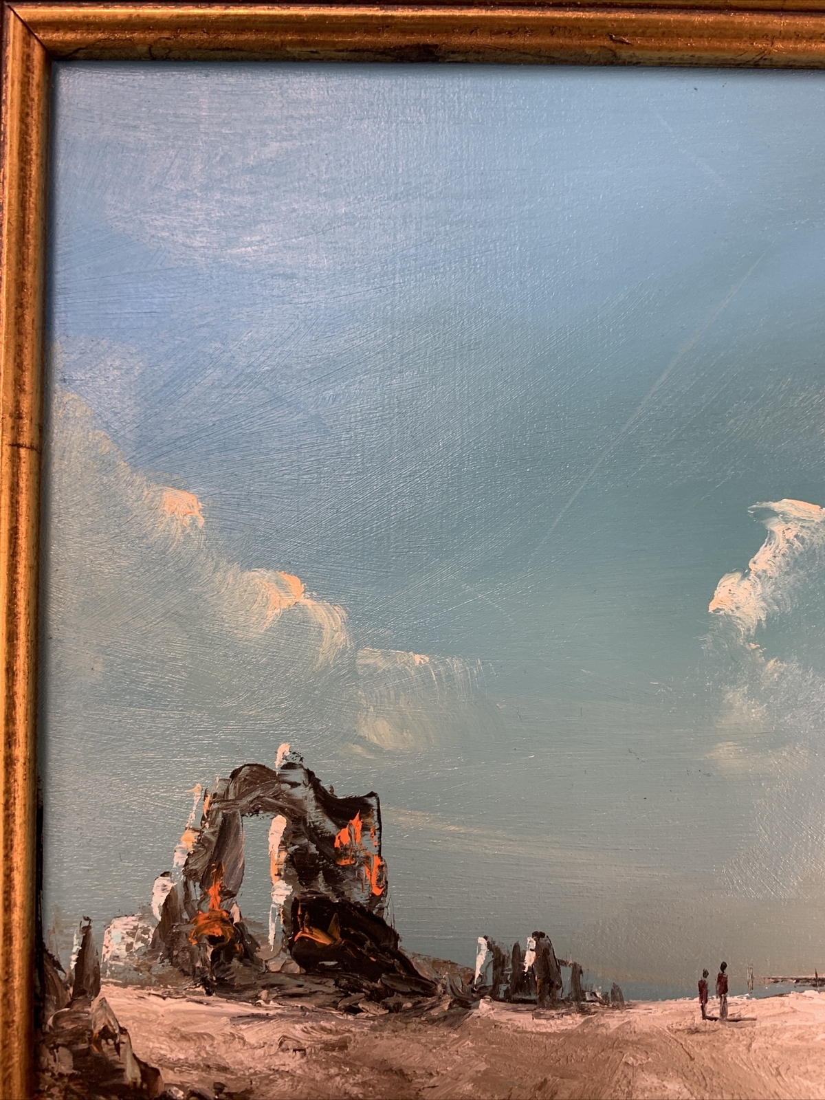 John Stancin | JOHN STANCIN OIL PAINTING ON CANVAS VINTAGE MID CENTURY ...