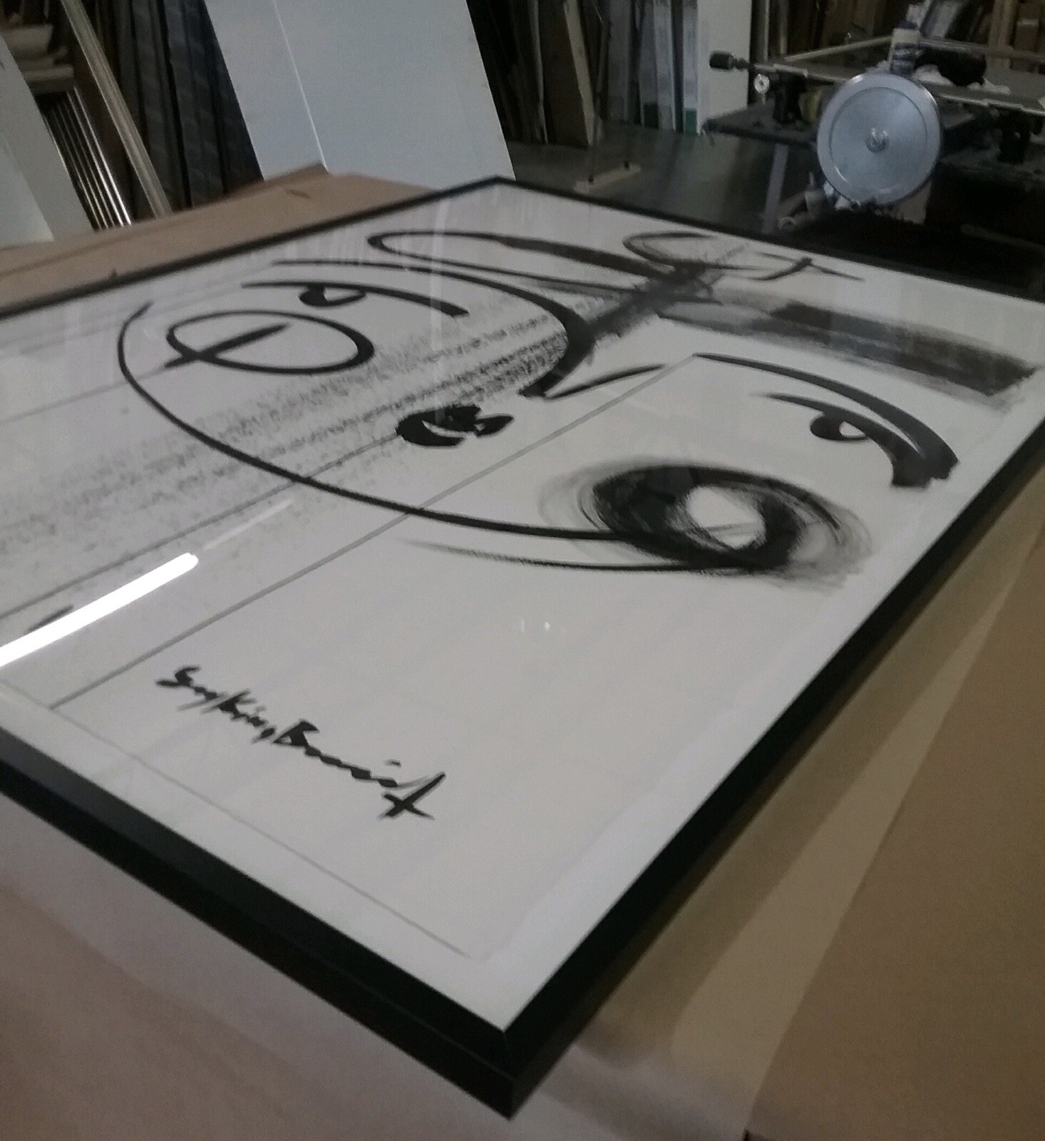 Sally King Benedict | ‘SALLY KING BENEDICT’ Oversized Original Framed ...