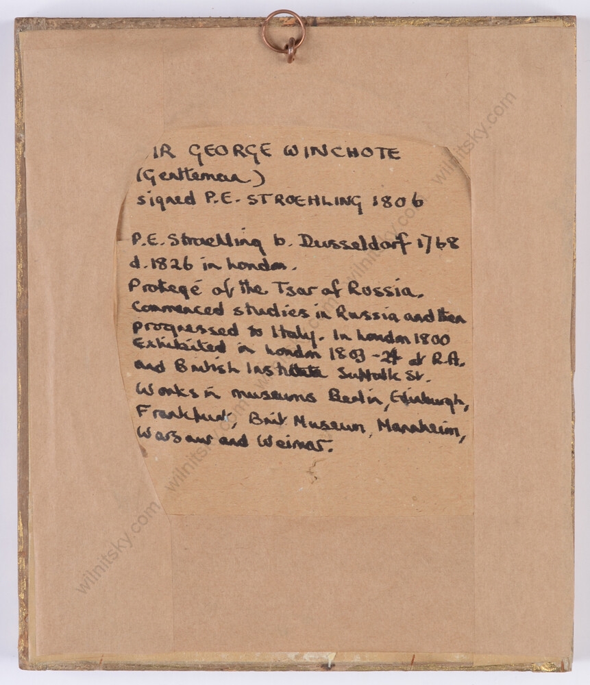 Peter Eduard Ströhling | Sir George Winchote and his wife (1806 ...