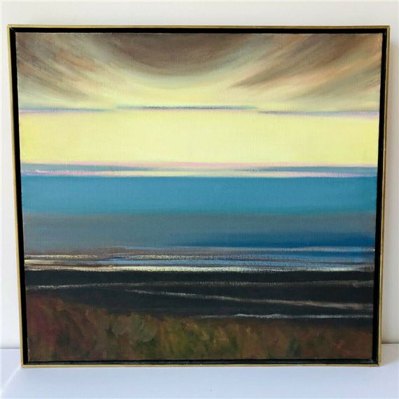 Peter Watts | Original Oil Painting Impressionist Landscape, Signed ...