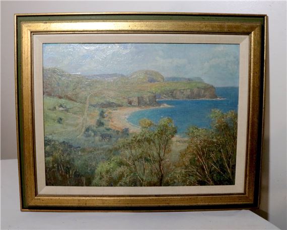 Joseph Wolinski | antique 1900's original JOSEPH WOLINSKI landscape ...
