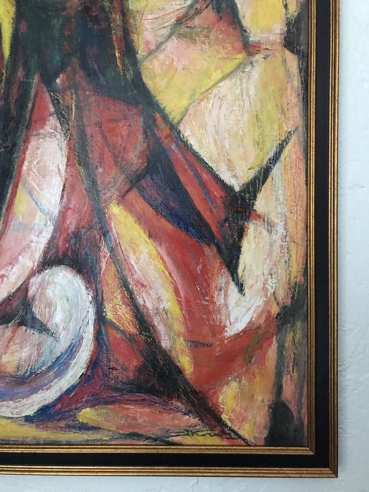 Emil Kosa, Jr. | MID CENTURY PAINTING ABSTRACT EXPRESSIONIST OIL ...