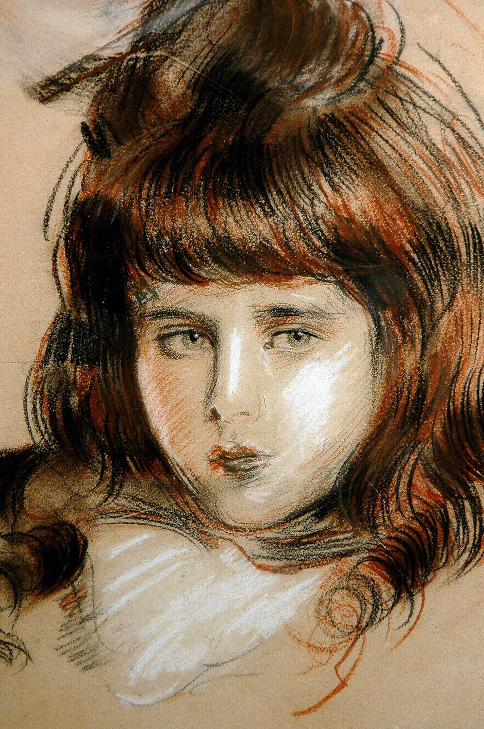 Paul César Helleu | Pretty Beautiful Young Girl (19th Century) | MutualArt