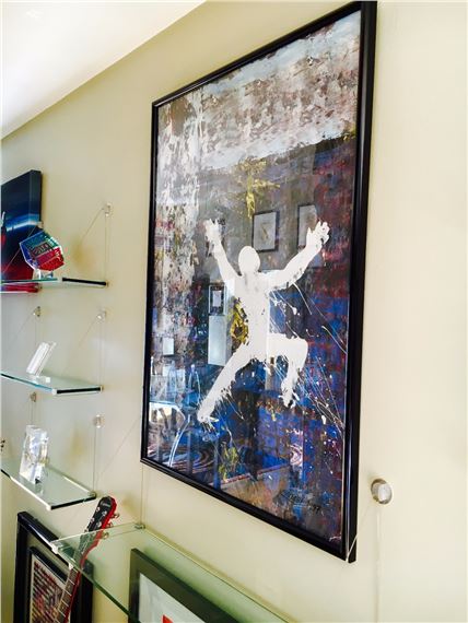 Mark Kostabi | LARGE BEAUTIFUL RARE ORIGINAL MARK KOSTABI PAINTING ON ...