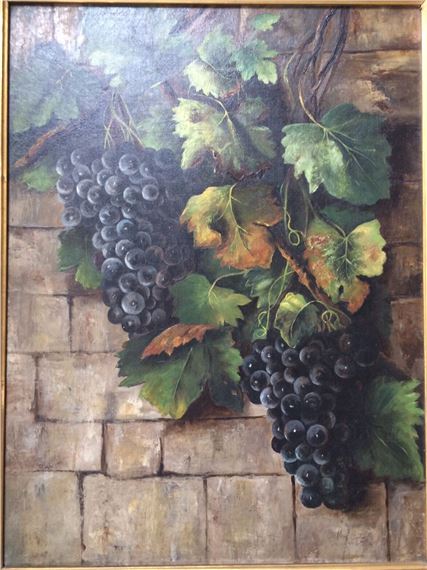 Edwin Deakin | Still Life with Grapes (Circa 1890) | MutualArt