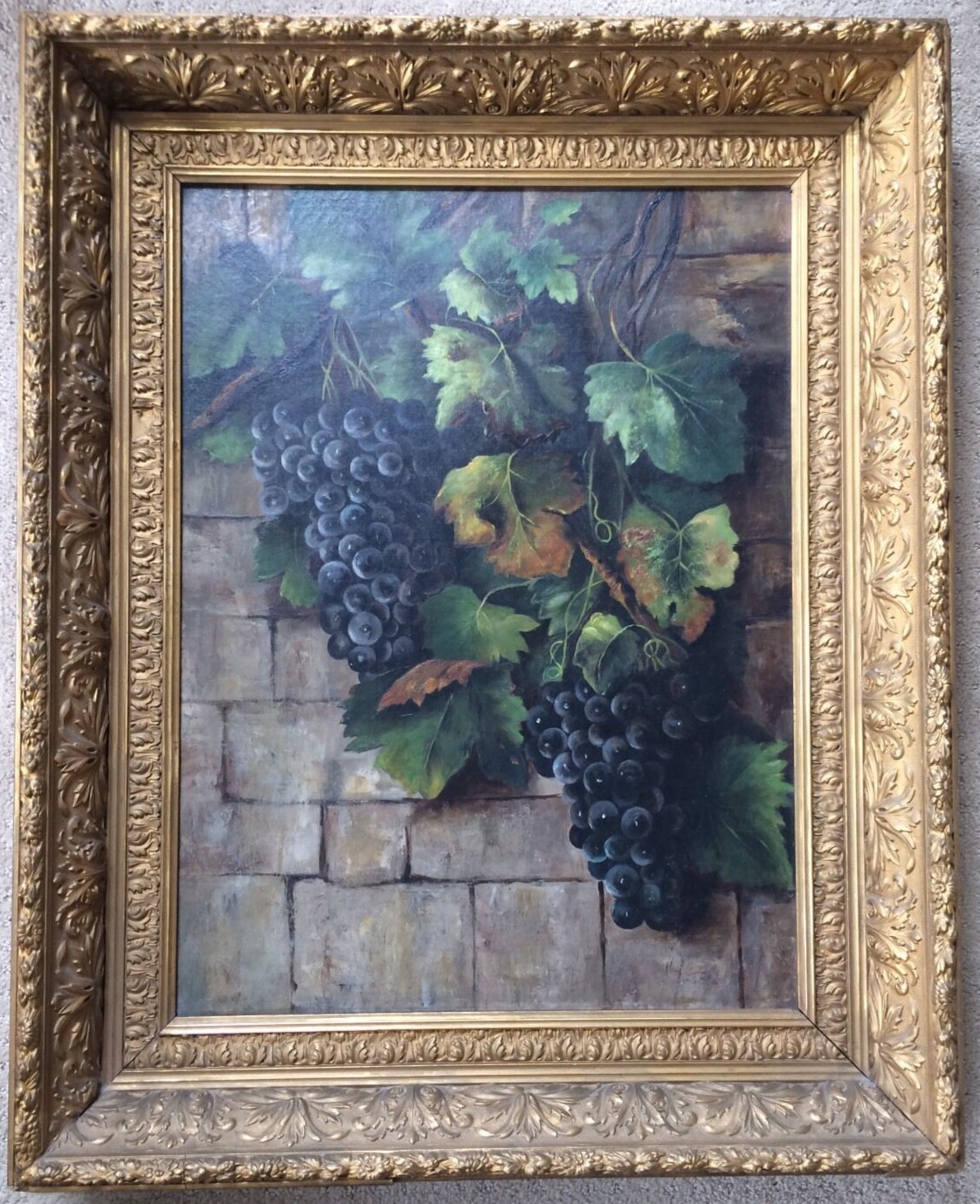 Edwin Deakin | Still Life with Grapes (Circa 1890) | MutualArt