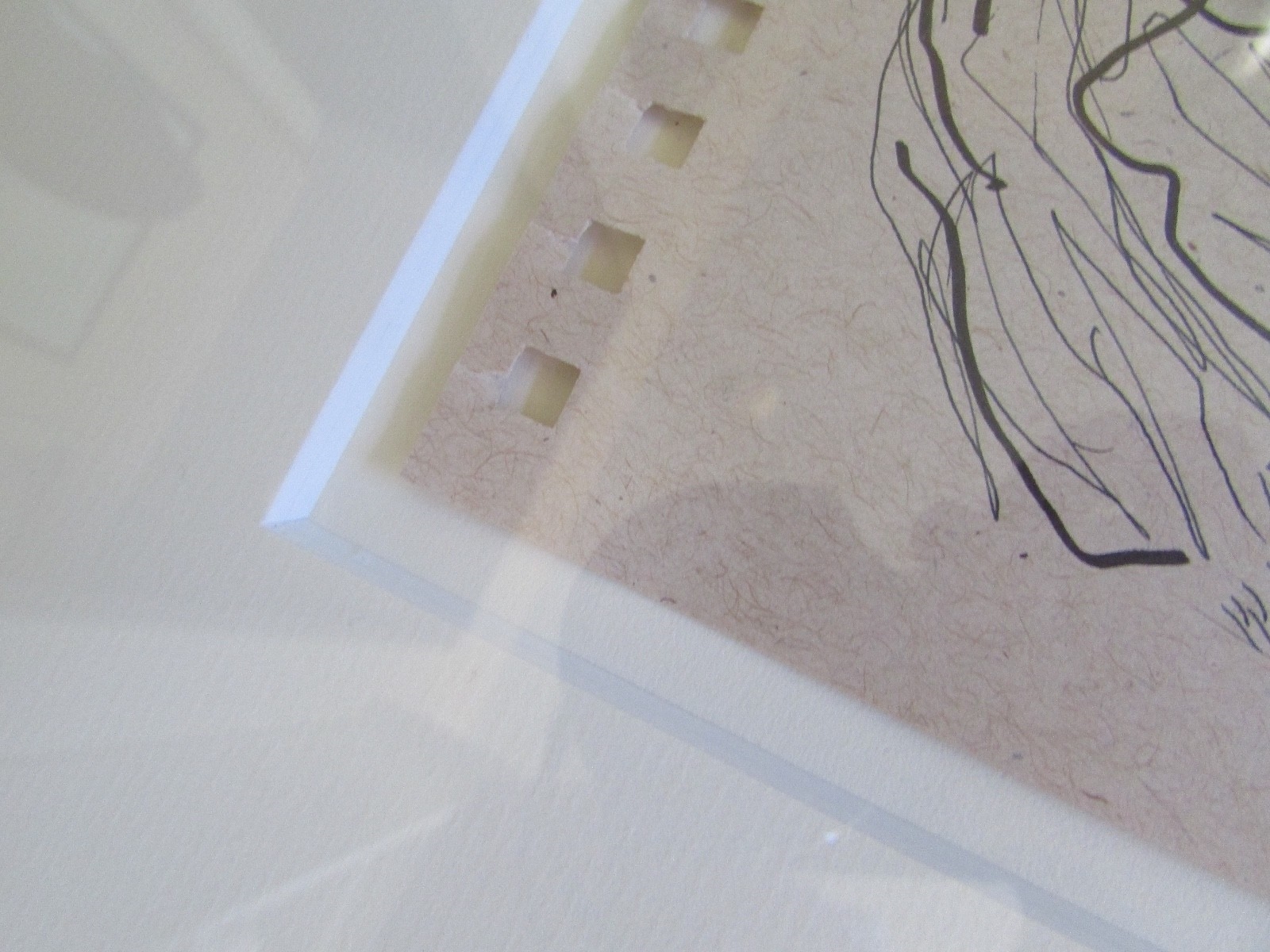 Sam Scott | Signed Sam Scott Santa Fe Abstract Expressionist Pen & Ink ...