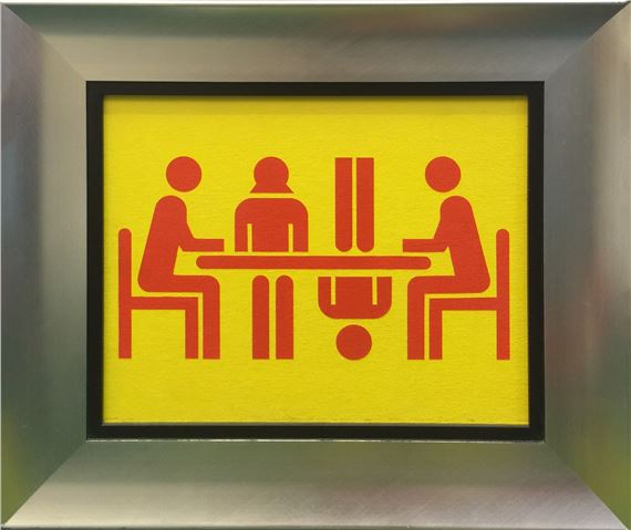 Stephen Gamson | DEALING UNDER THE TABLE | MutualArt