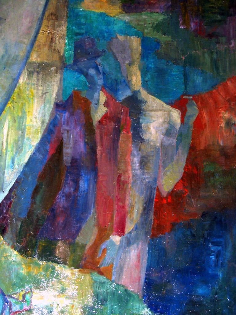 Reynold Arnould | Art Deco Dream-Like Abstract Oil Painting (Mid 20th ...