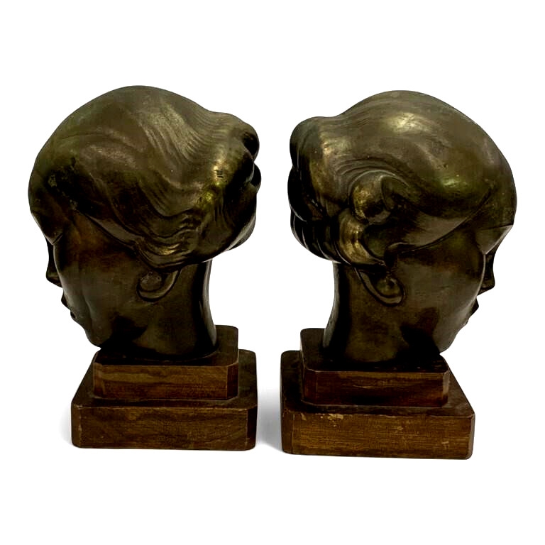 Boris Lovet-Lorski | Sculptural Busts Pair (1925 - 1949) | MutualArt