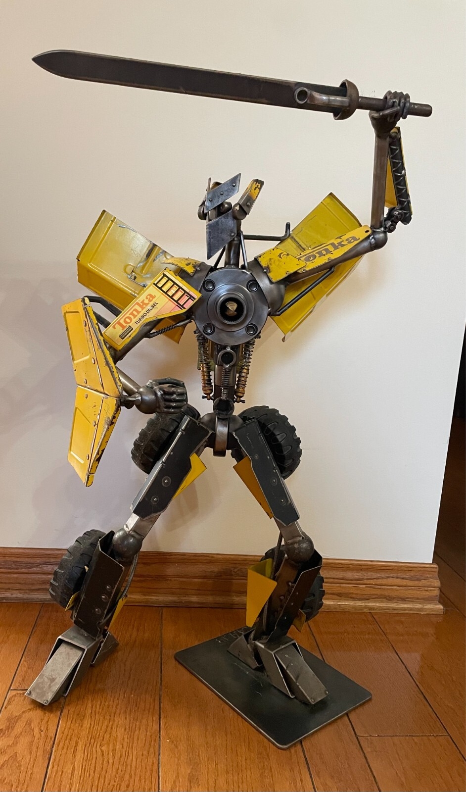 Adam Homan | Custom Tonkanator Transformers Steel Robot Fine Metal ...