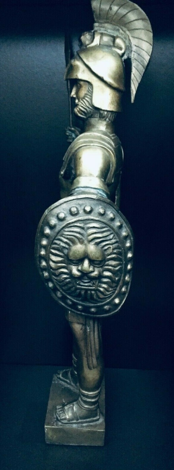 EJ | Roman Legion Statue 27 Large Roman Soldier with Javelin and Shield ...