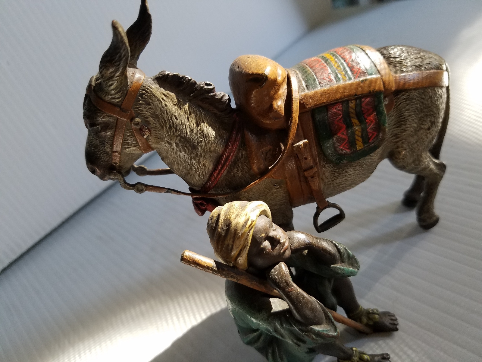 Franz Xaver Bergmann | Franz Bergman cold painted bronze figure of a ...