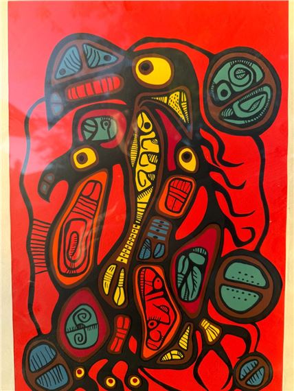 Norval Morrisseau | Thunderbirds (1970) | MutualArt