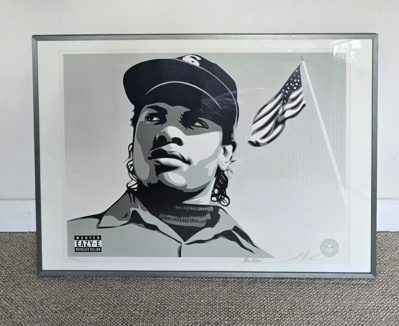 Shepard Fairey | Wanted Eazy-E, Ruthless Villan (2012) | MutualArt