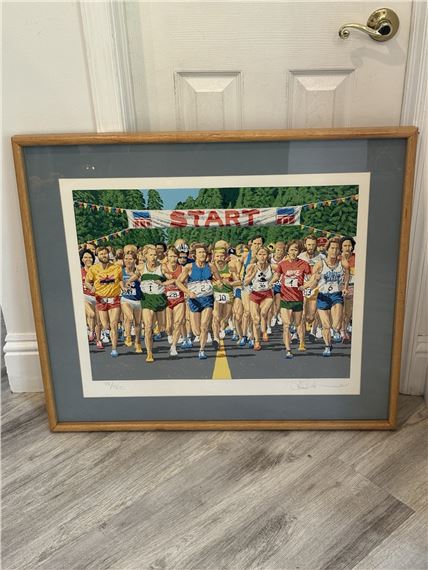 Rick Rush | Marathon 1982 (1982) | MutualArt