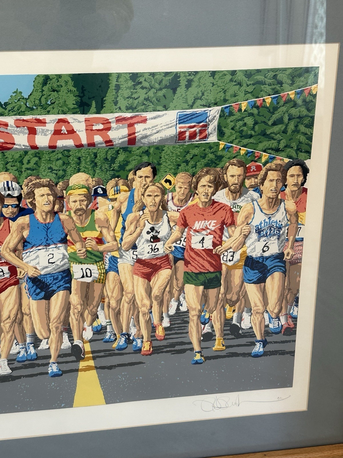 Rick Rush | Marathon 1982 (1982) | MutualArt