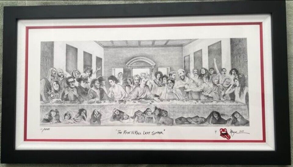 Ruby Mazur | Rock ‘N Roll Last Supper (2019) | MutualArt
