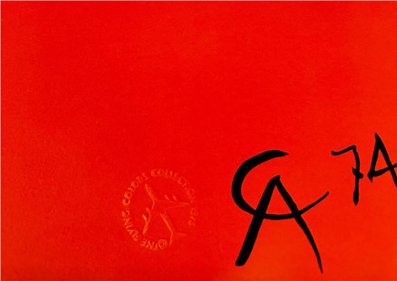 Alexander Calder | Friendship Flying Colors Collection 1974-1975 (1974 ...