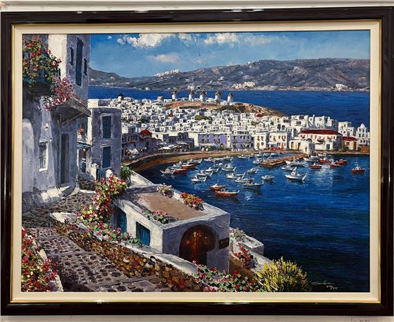 Sam Park | Mykonas Harbor (2018 - 2024) | MutualArt