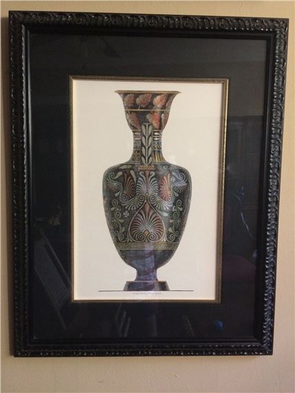 Henry Moses | Large Scale Neoclassical Etruscan Urn Engraving Print ...