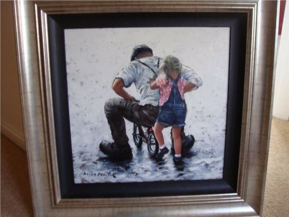 Keith Proctor | 'YOUNG AT HEART' ORIGINAL STRETCHED CANVAS FRAMED (2017 ...