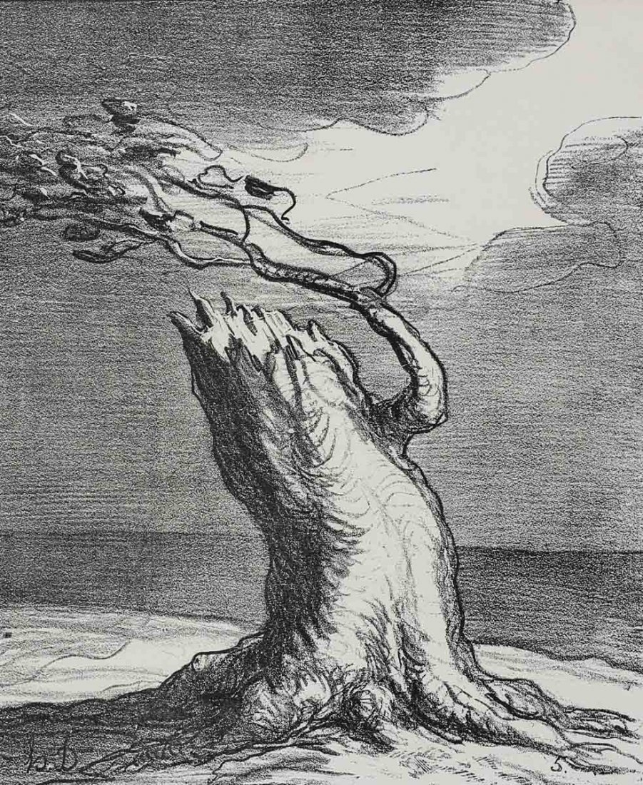 Honoré Daumier | Pauvre France...Le (1870 - 1871) | MutualArt