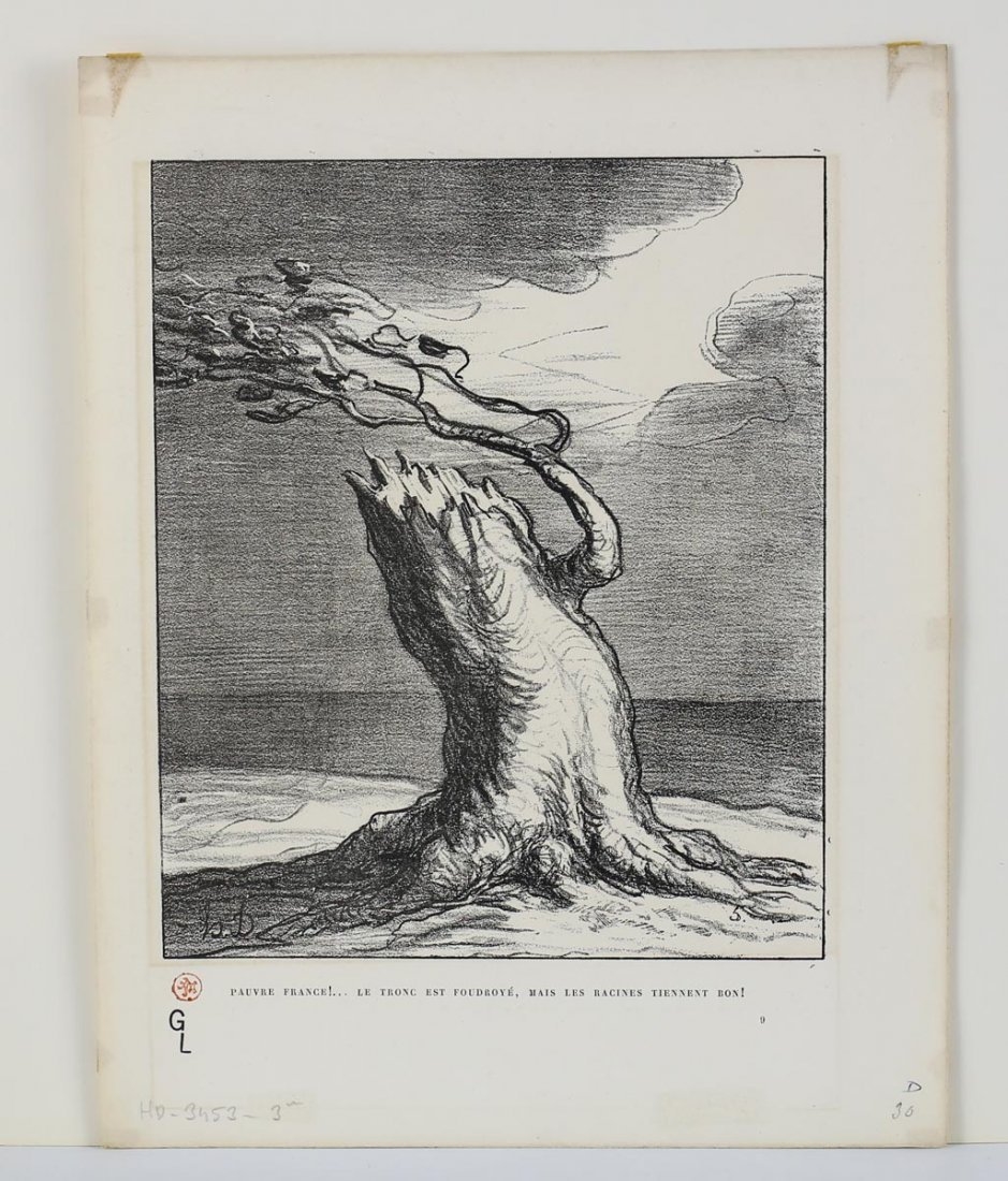 Honoré Daumier | Pauvre France...Le (1870 - 1871) | MutualArt