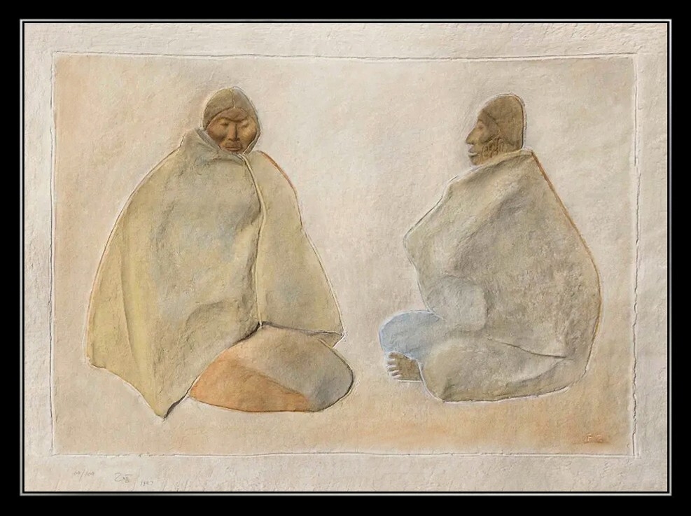 Francisco Zuñiga | Dos Mujeres Mayas (1983) | MutualArt