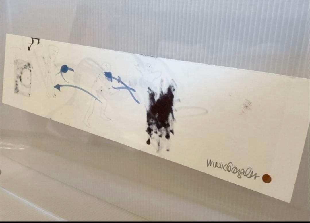 Mark Gonzales | Mark Gonzales Signed Original Drawings Gonz Art Framed ...