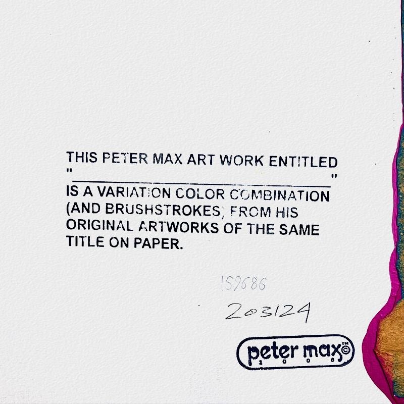 Peter Max | Asia on Blends | MutualArt