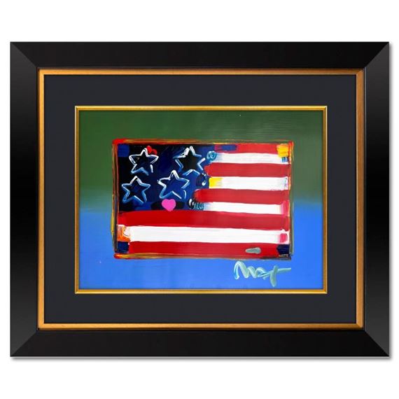 Peter Max | Flag | MutualArt