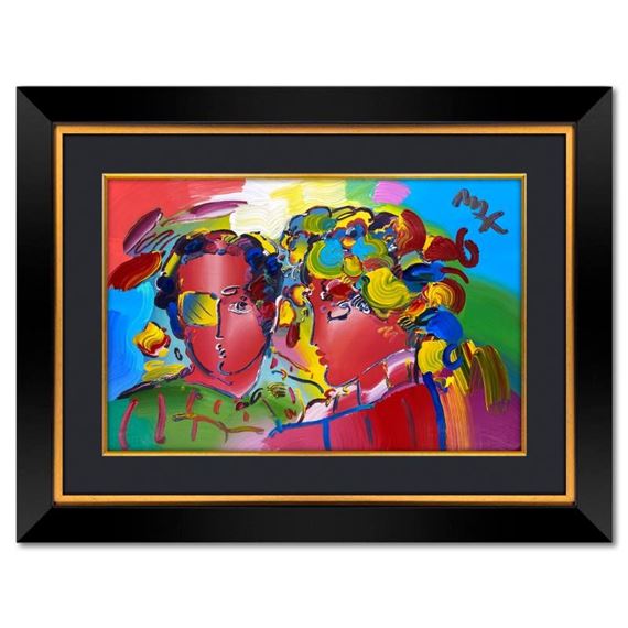 Peter Max | Zero in Love | MutualArt