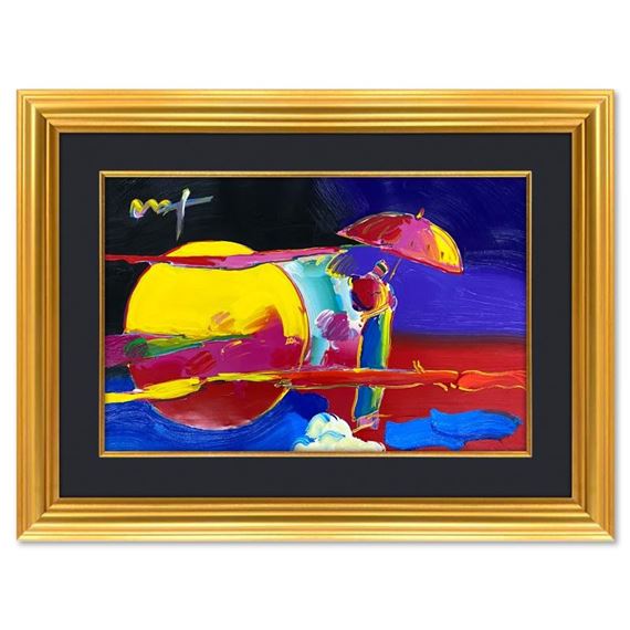 Peter Max | New Moon 2 | MutualArt