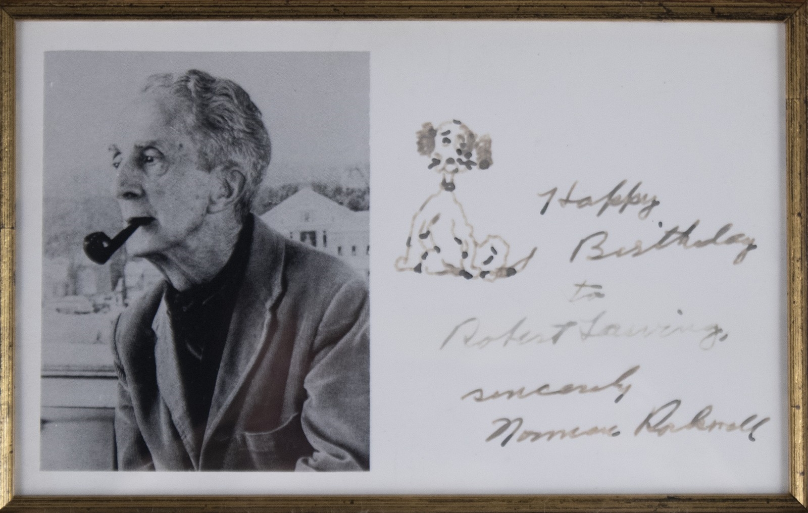 Norman Rockwell | Happy Birthday to Robert Lawing (1960) | MutualArt