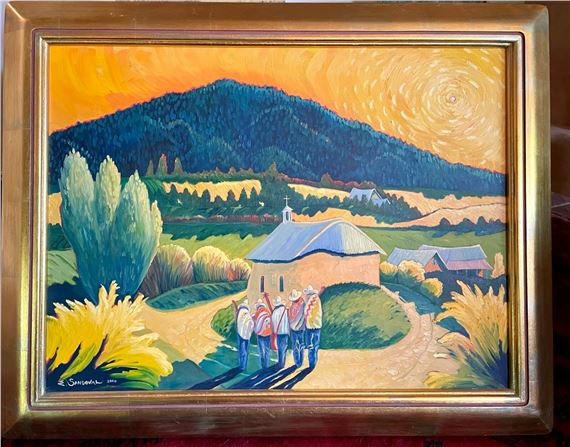 Ed Sandoval | Taos landscape southwest | MutualArt