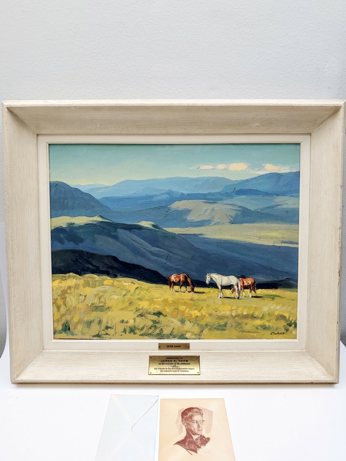 Peter Maxwell Ewart | Towards Ashcroft From Highland Valley, B.C ...