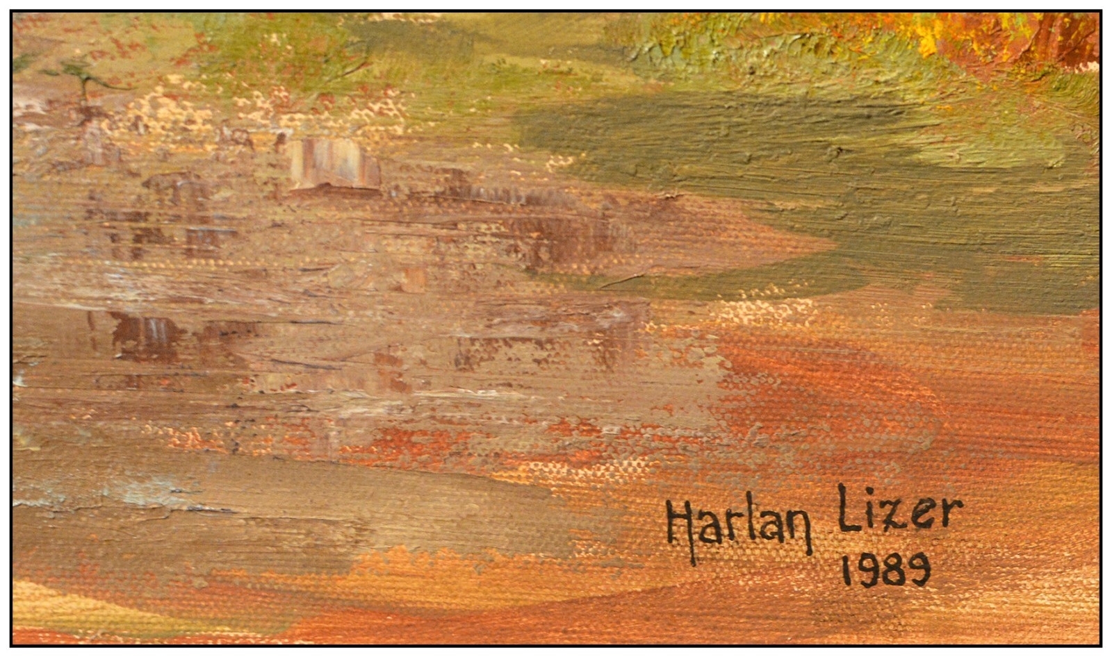 Harlan Lizer | The Last Oasis Original (1989) | MutualArt