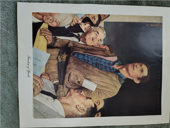 Norman Rockwell | The Four Freedoms (1925 - 1949) | MutualArt