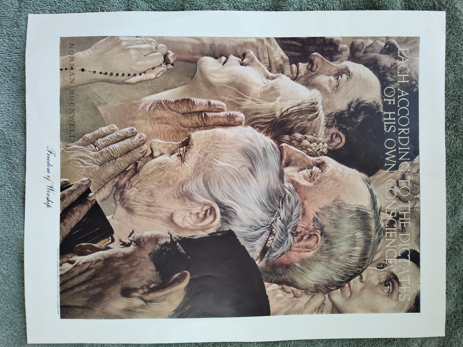 Norman Rockwell | The Four Freedoms (1925 - 1949) | MutualArt