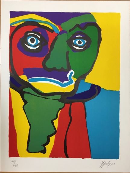 Karel Appel | personages'70 important person (1970) | MutualArt