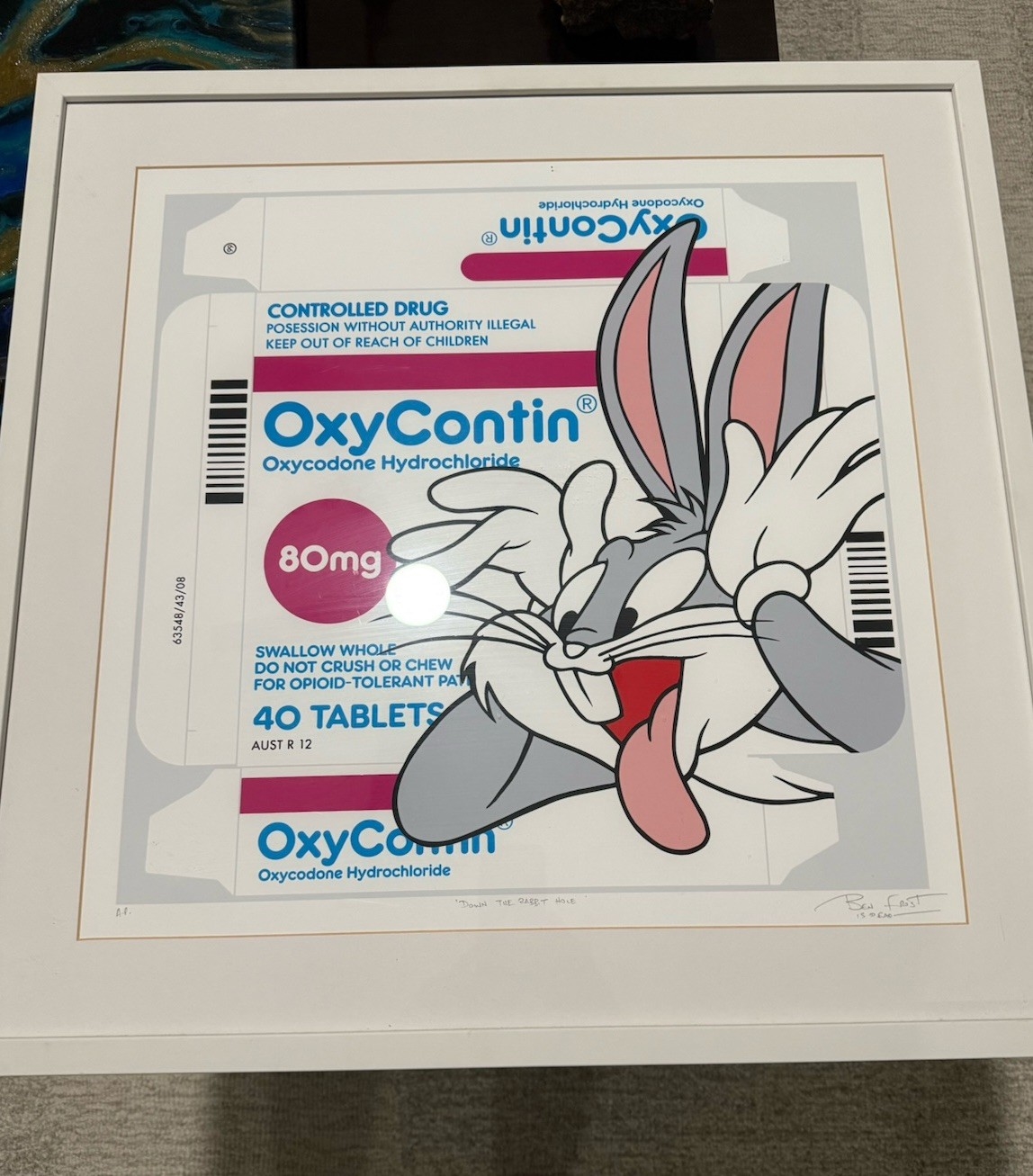 Ben Frost | Down the Rabbit Hole (2014) | MutualArt